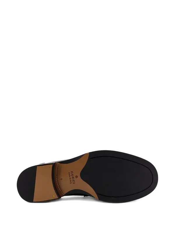 Gucci Leather Loafers - Multicolor