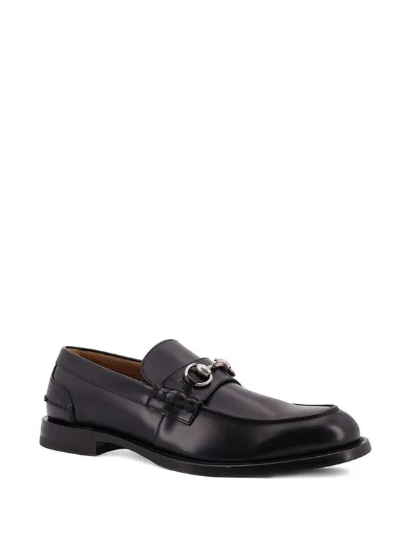 Gucci Leather Loafers - Multicolor