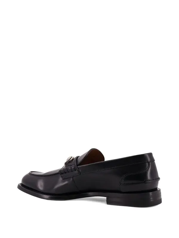 Gucci Leather Loafers - Multicolor
