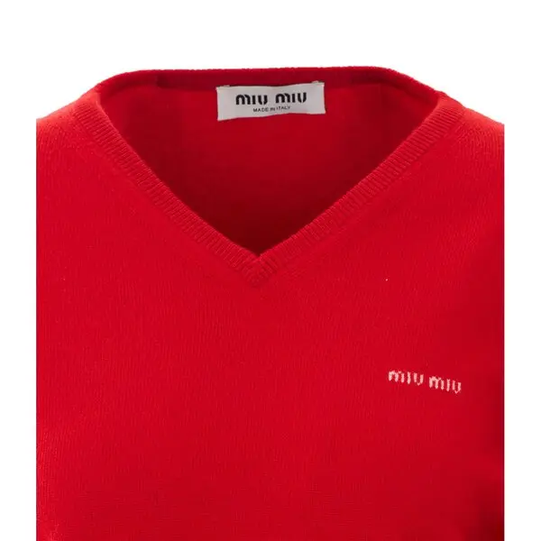 Miu Miu Logo Sweater