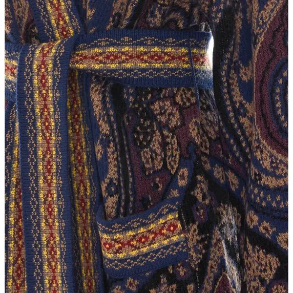 Etro Floral Paisley Print Cardigan