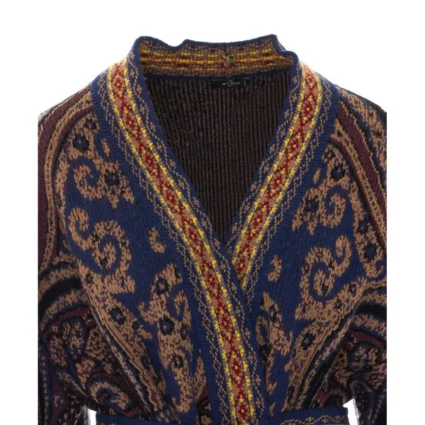 Etro Floral Paisley Print Cardigan
