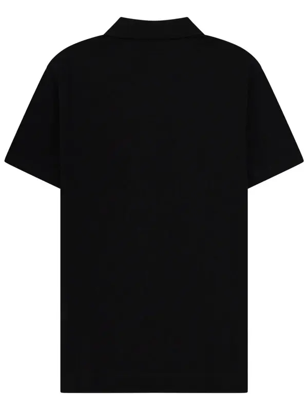 Versace Polo Con Logo - Black