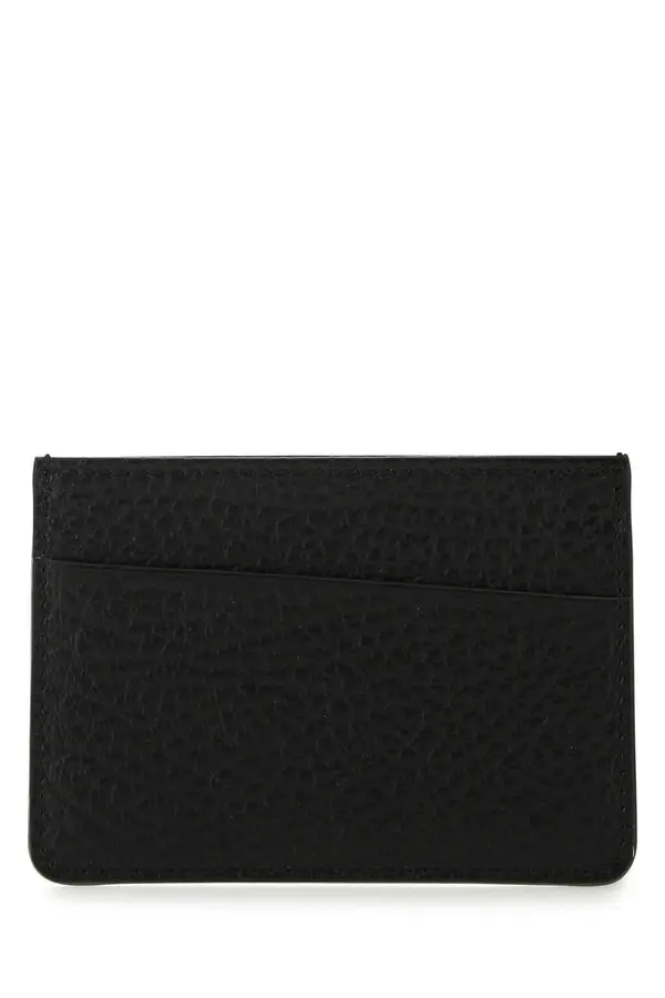 MAISON MARGIELA Leather Card Holder - Black