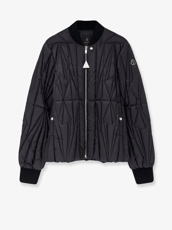 Moncler Rick Owens Geocamo Flight Down Jacket - Black