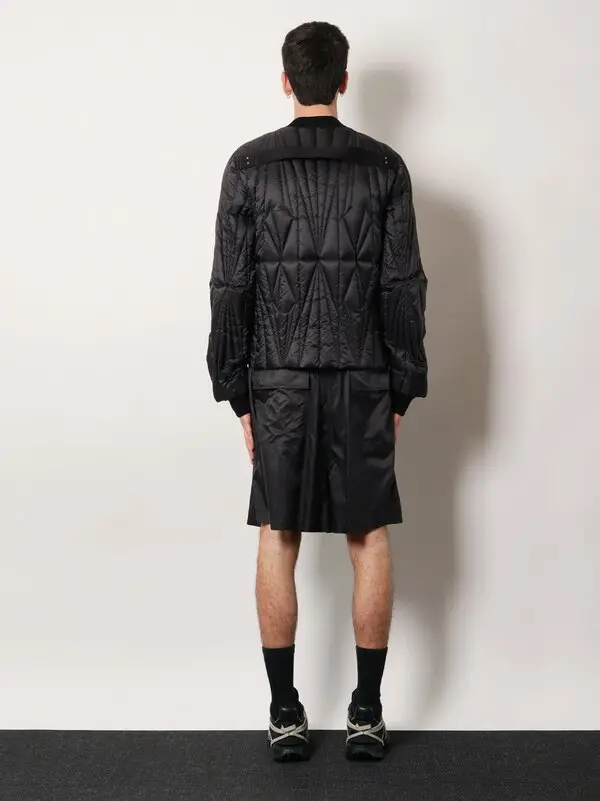 Moncler Rick Owens Geocamo Flight Down Jacket - Black