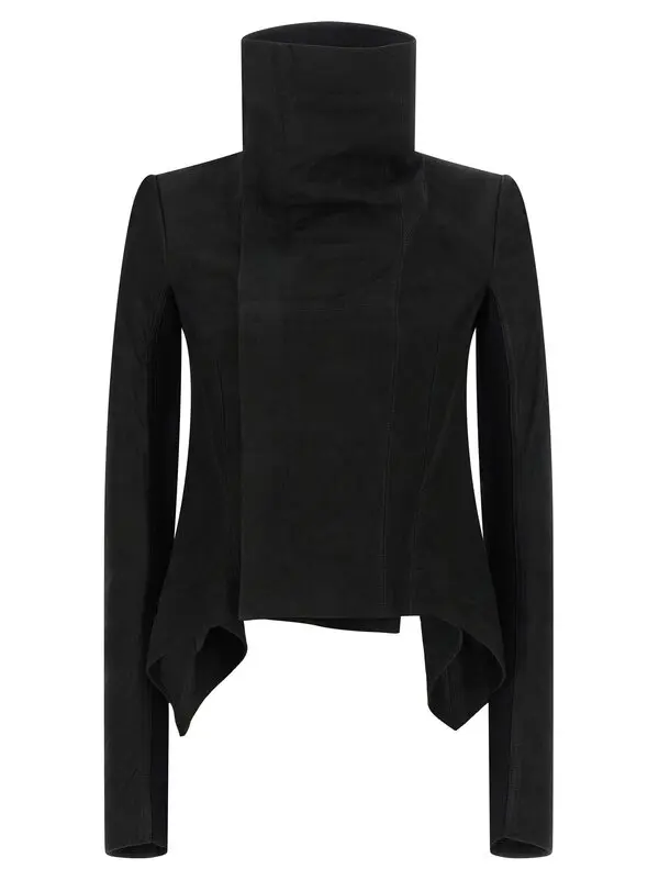 Rick Owens Naska Biker Jacket - Black