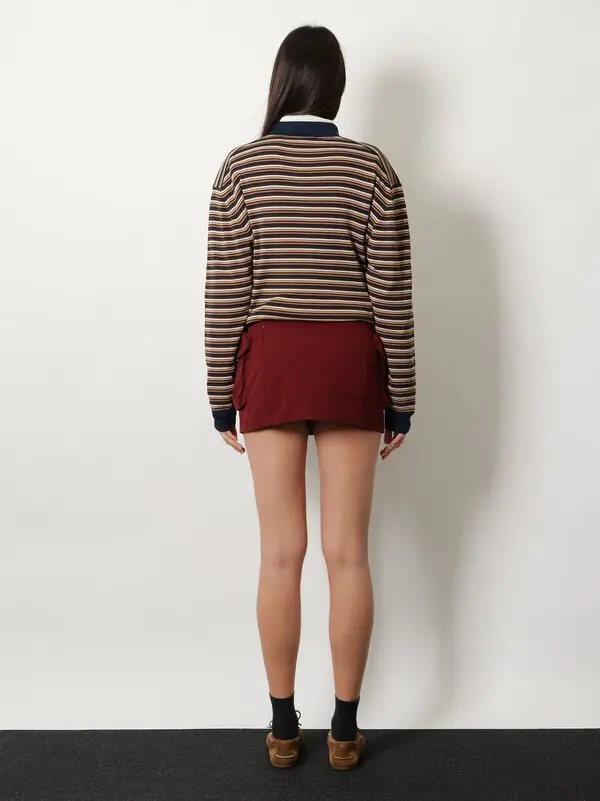 Miu Miu Cotton Mini Skirt