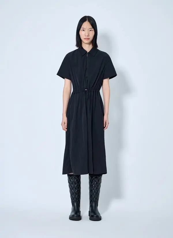 Moncler Short Sleeve Midi Dress