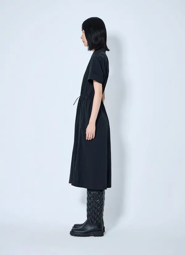 Moncler Short Sleeve Midi Dress