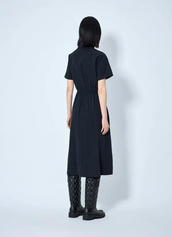 Moncler Short Sleeve Midi Dress