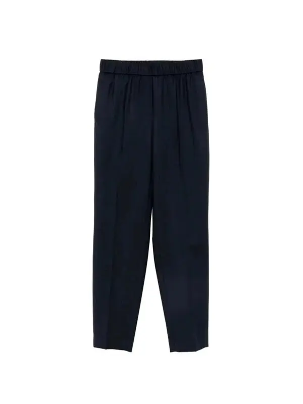 Peserico Wool Tailored Trousers - Multicolor