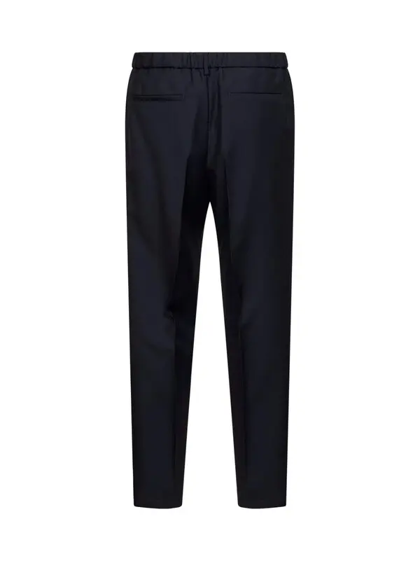 JIL SANDER Wool And Mohair Tapered Trousers