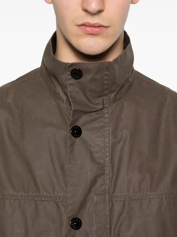 Stone Island Cotton Blend Jacket