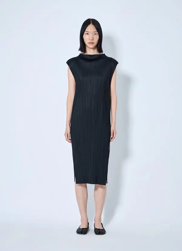 Issey Miyake Swing Solid Tunic Dress