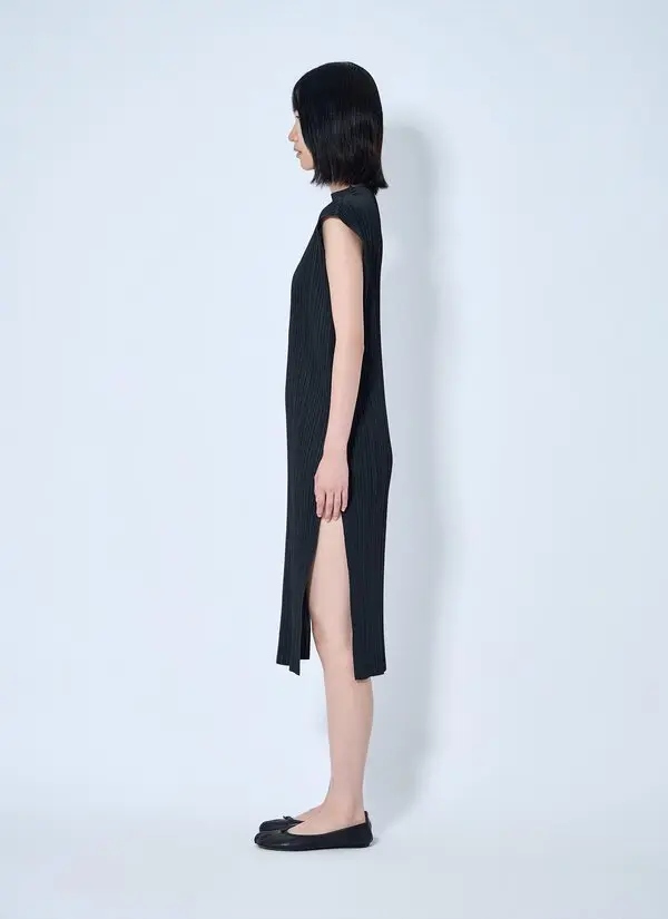 Issey Miyake Swing Solid Tunic Dress