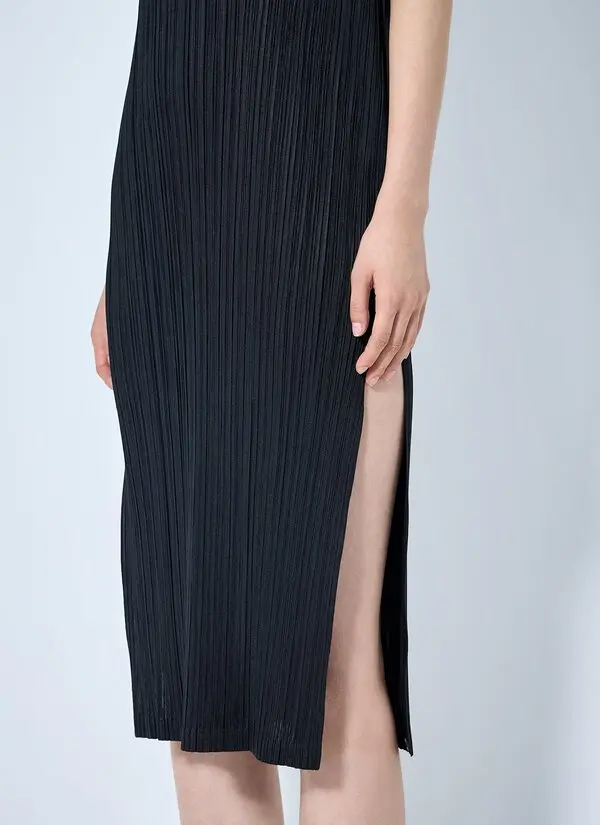 Issey Miyake Swing Solid Tunic Dress