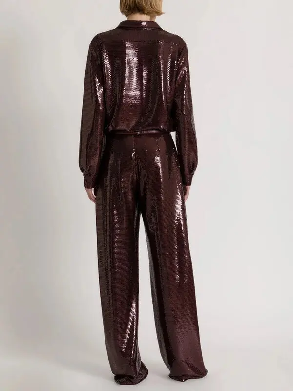 Alberta Ferretti Sequins Shirt - Multicolor