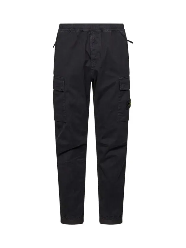 Stone Island Organic Stretch Broken Twill Cargo Trousers - Multicolor