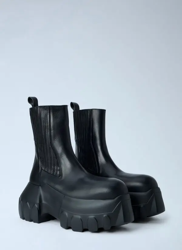Rick Owens Beatle Mega Tractor Boots