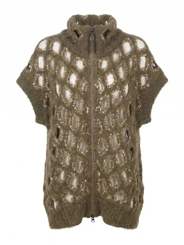 Brunello Cucinelli Knitted Vest - Multicolor