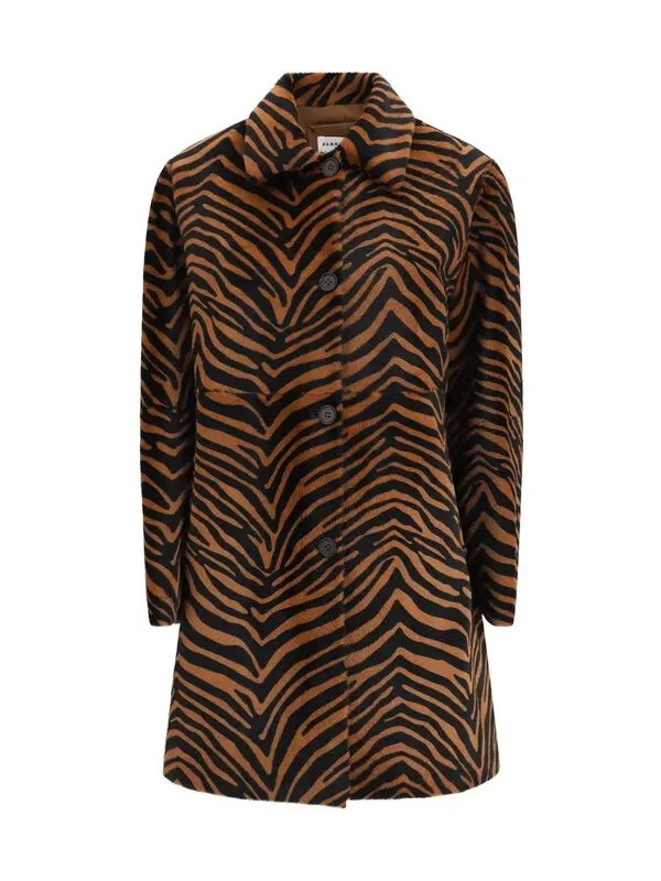 P.a.r.o.s.h Leopard Print Coat