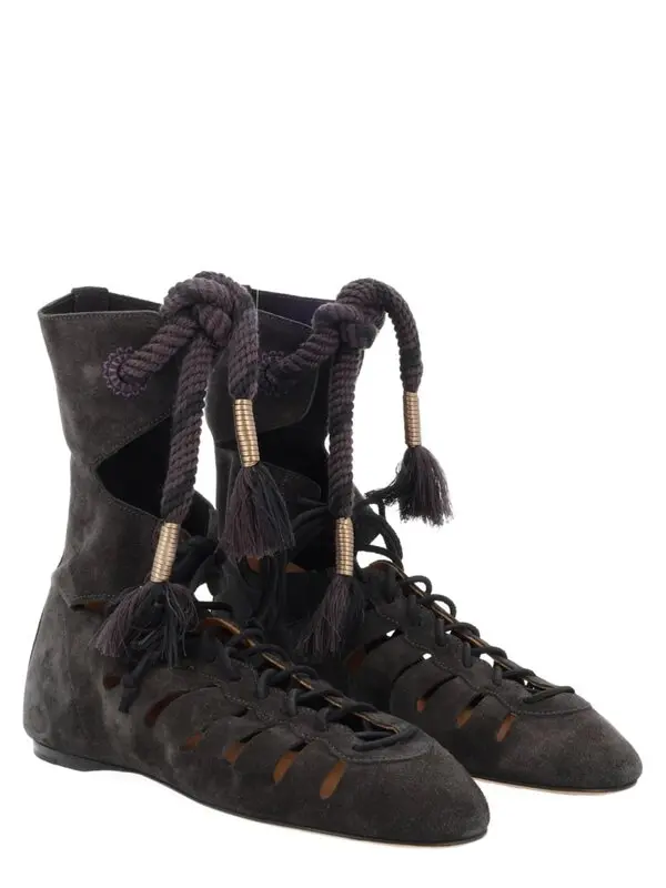 Isabel Marant Étoile Stivale Liade Leather Boots - Black