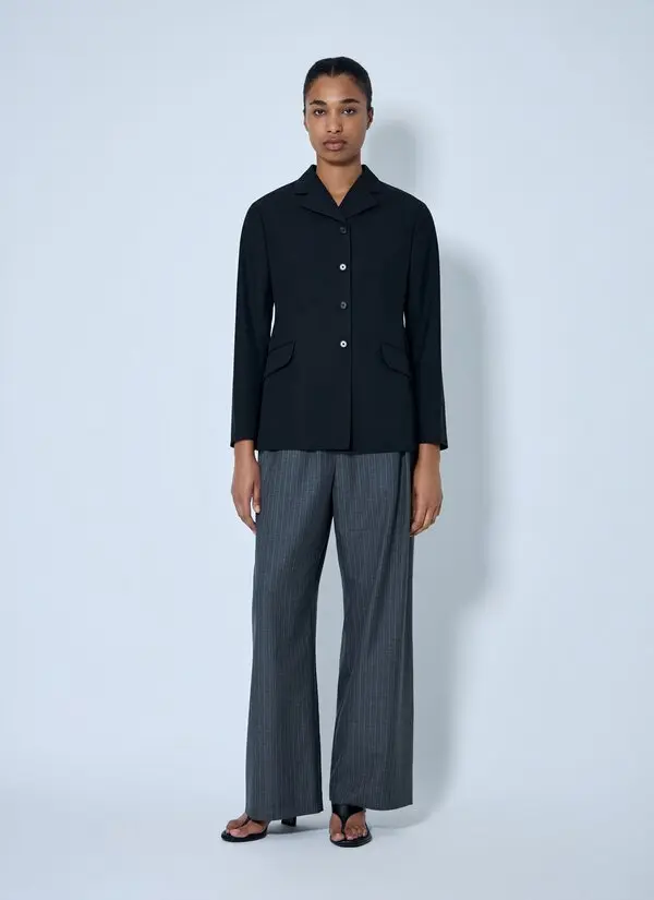 JIL SANDER Tailored Blazer In Wool Blend