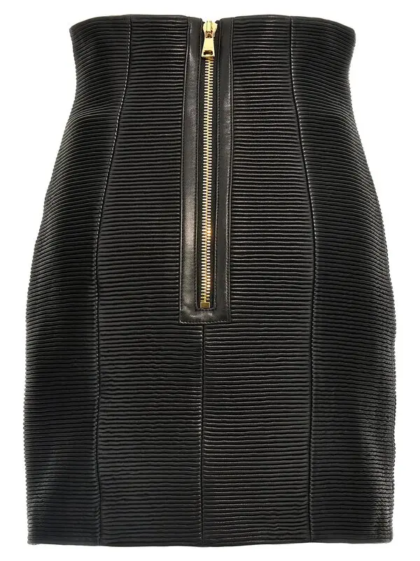 Balmain Hw Rolled' Skirt