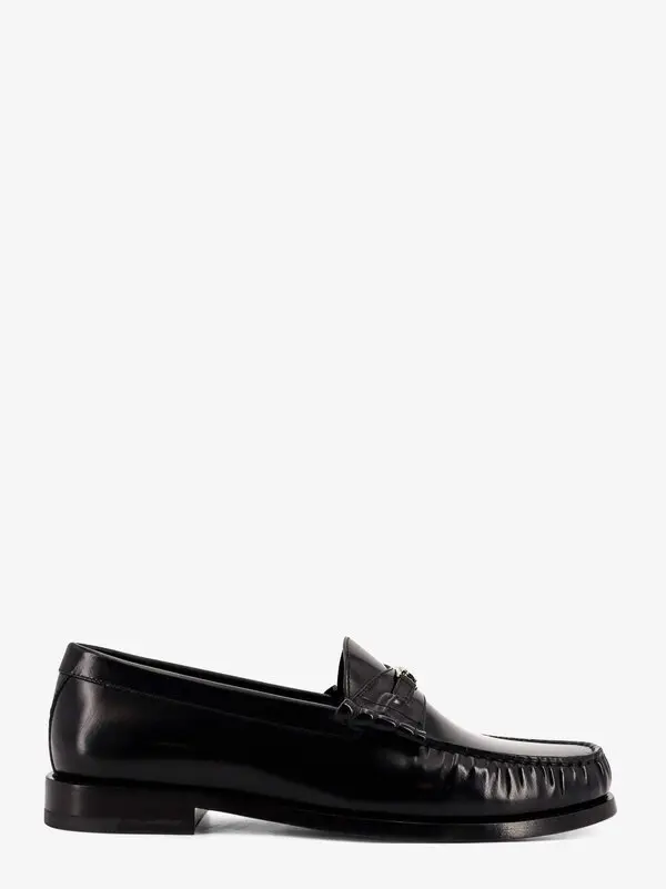 Celine Luco Leather Loafers - Multicolor