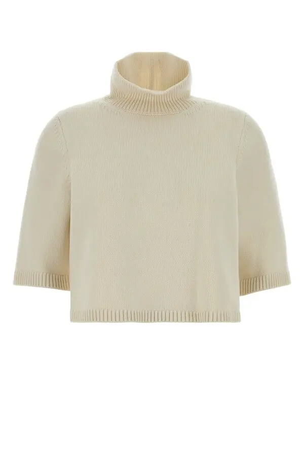 Alaïa Cashmere Blend Sweater - Black