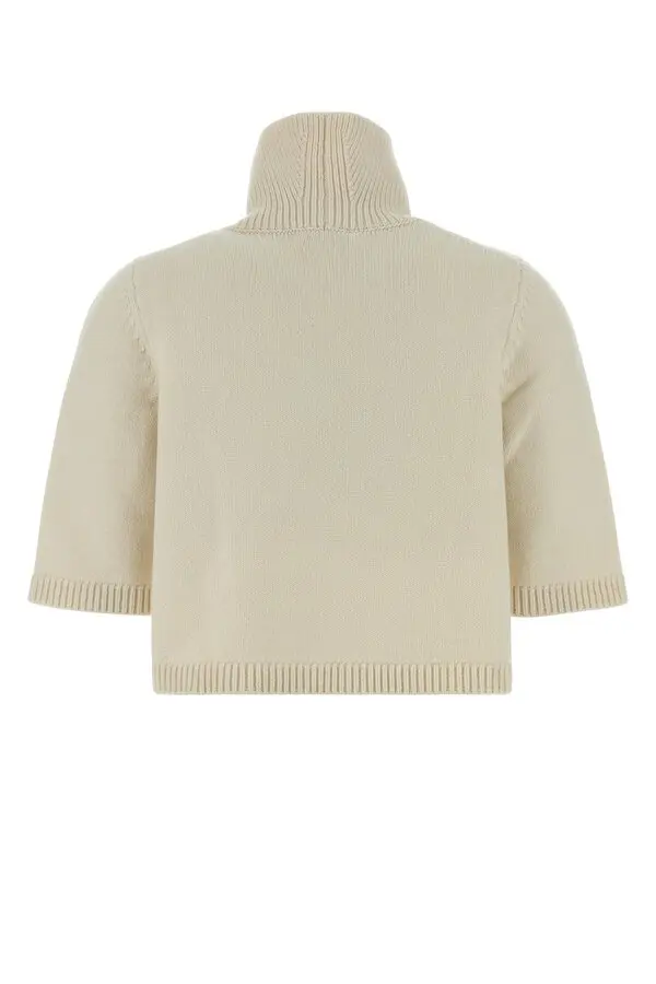 Alaïa Cashmere Blend Sweater - Black