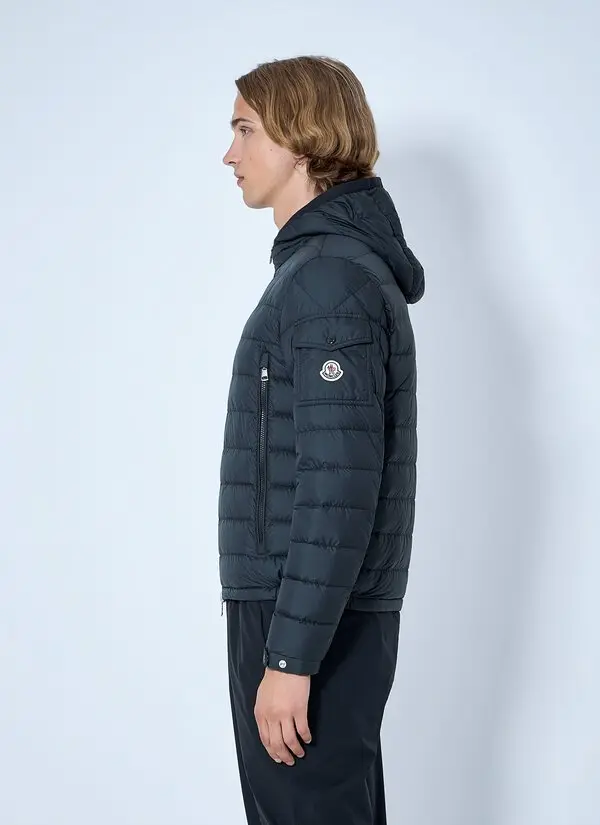 Moncler Galion Hooded Short Down Jacket