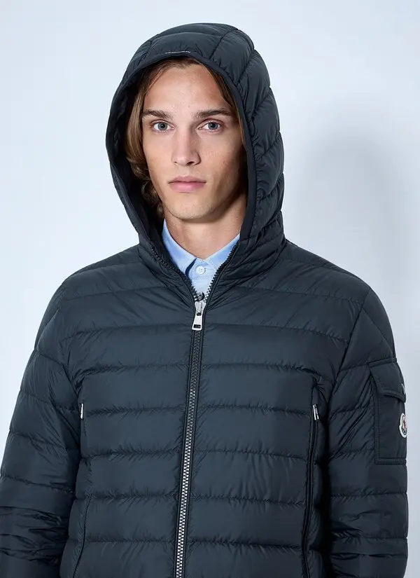 Moncler Galion Hooded Short Down Jacket