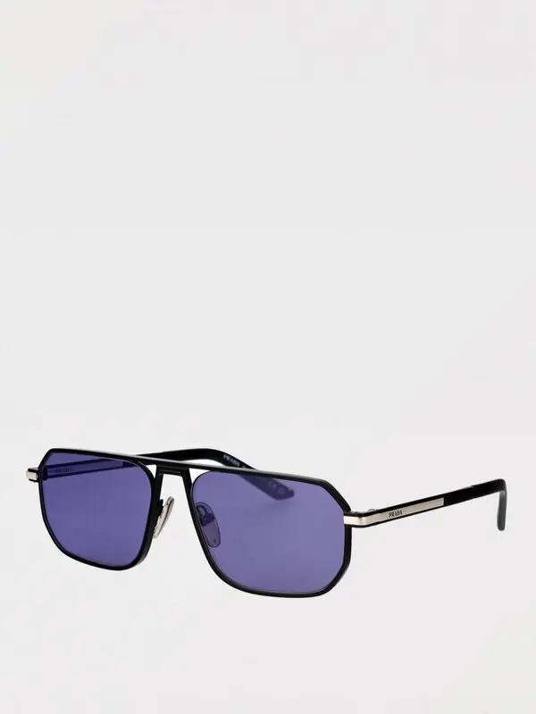 Prada Metal Sunglasses - Black