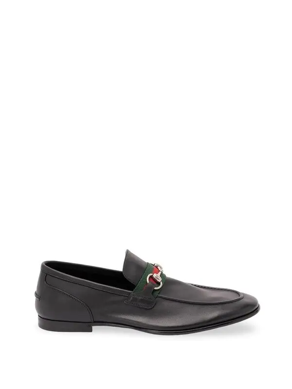 Gucci Leather Como Loafers