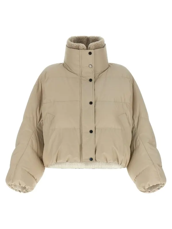 Brunello Cucinelli Cropped Down Jacket