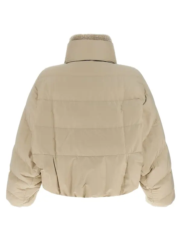 Brunello Cucinelli Cropped Down Jacket