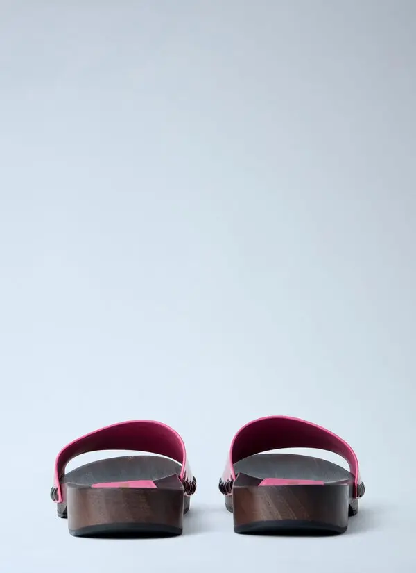 Miu Miu Studded Slide Sandals
