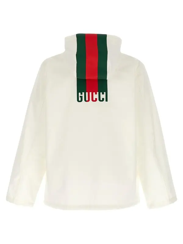 Gucci Water-repellent Cotton Hooded Jacket