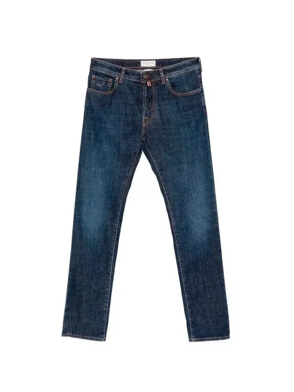 Jacob Cohen Bard Slim Fit 5-pocket Pants - Multicolor
