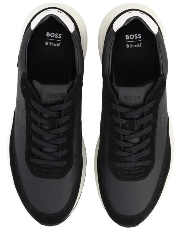 BOSS Vinston Leather Sneakers