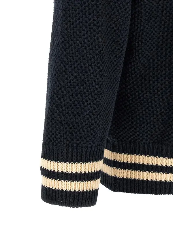 GOLDEN GOOSE Reynard' Sweater - Blue