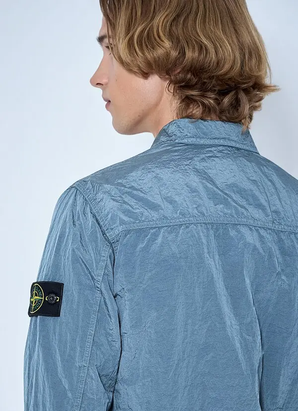 Stone Island Zip-up Jacket With Chest Pocket