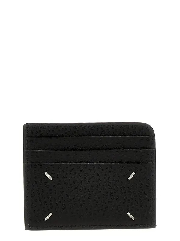 MAISON MARGIELA Four Stitches' Card Holder - Black