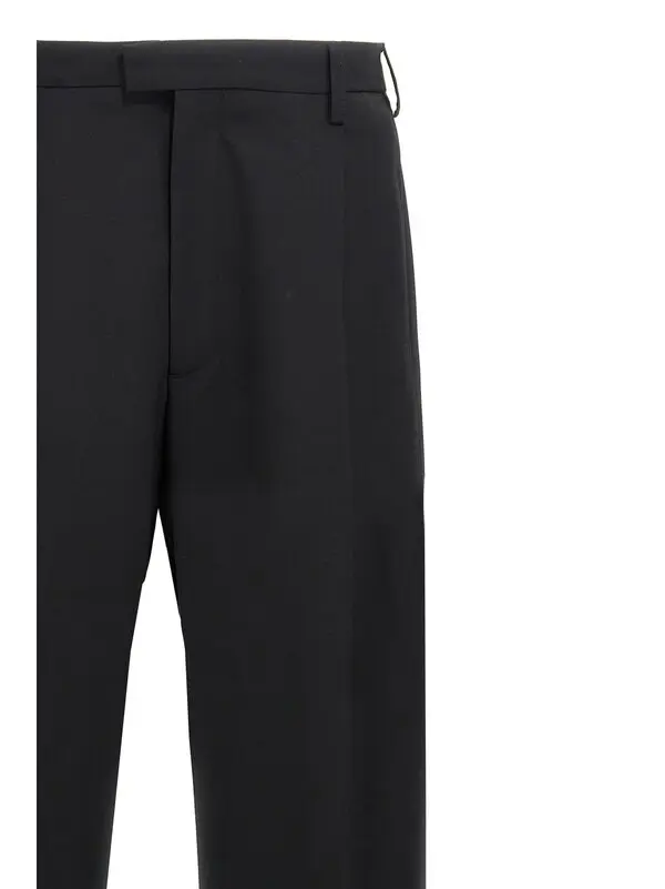 Marni Wool Blend Trousers - Black