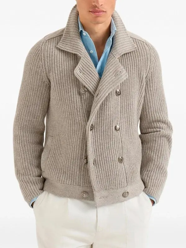 Brunello Cucinelli Cashmere Cardigan - Multicolor