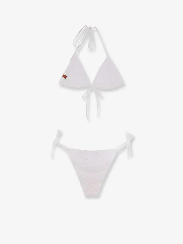 Missoni Embroidered And Lined Bikini
