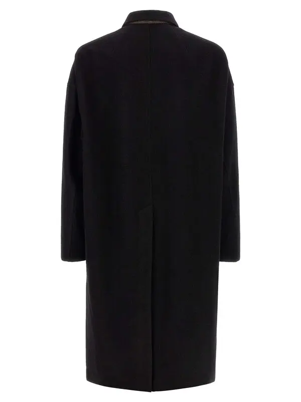 Rick Owens Buttoned Brad' Coat