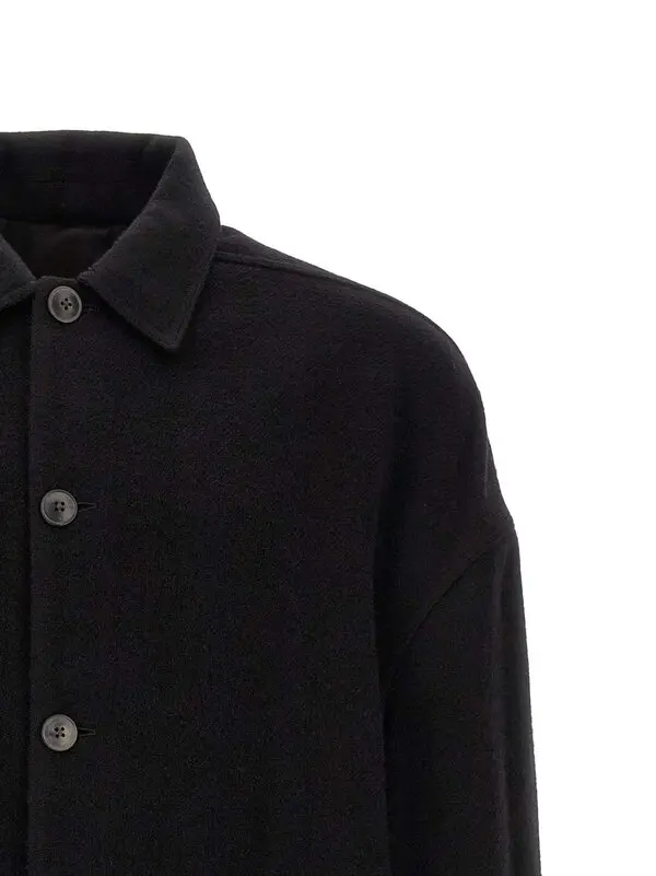 Rick Owens Buttoned Brad' Coat